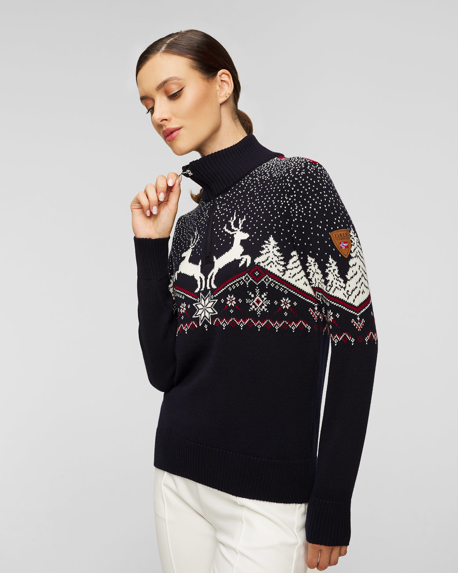 Sweter wełniany damski Dale of Norway Dale Christmas 93921-c | S'portofino