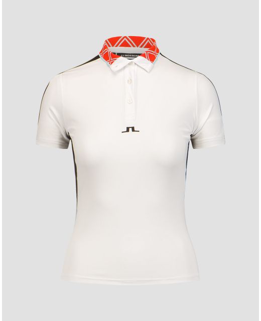 Women’s white polo J.Lindeberg Pip | S'portofino